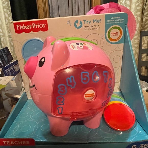 Fisher-Price | Toys | Fisher Price Pink Pig | Poshmark